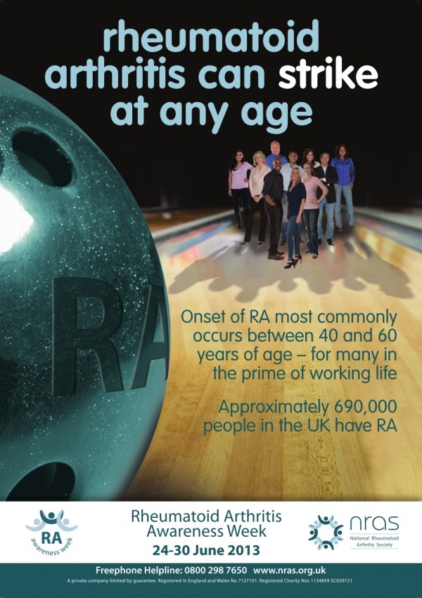 Poster for RA Awareness Week | Arthritis and Musculoskeletal Alliance