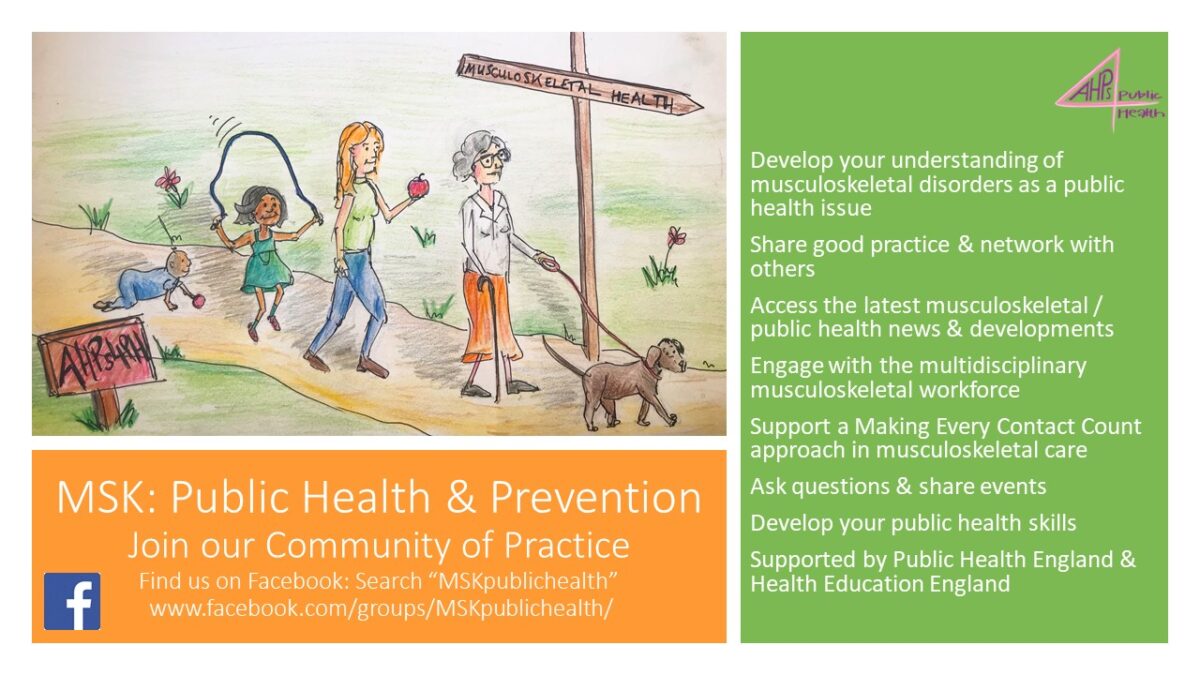 MSK: Public Health and Prevention - community of practice