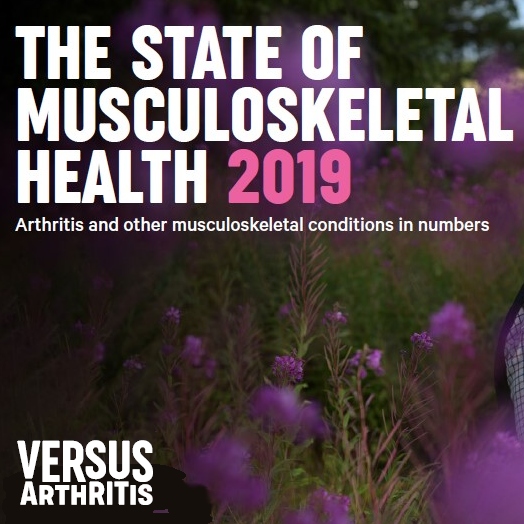 Versus Arthritis State of Musculoskeletal Health 2019 report