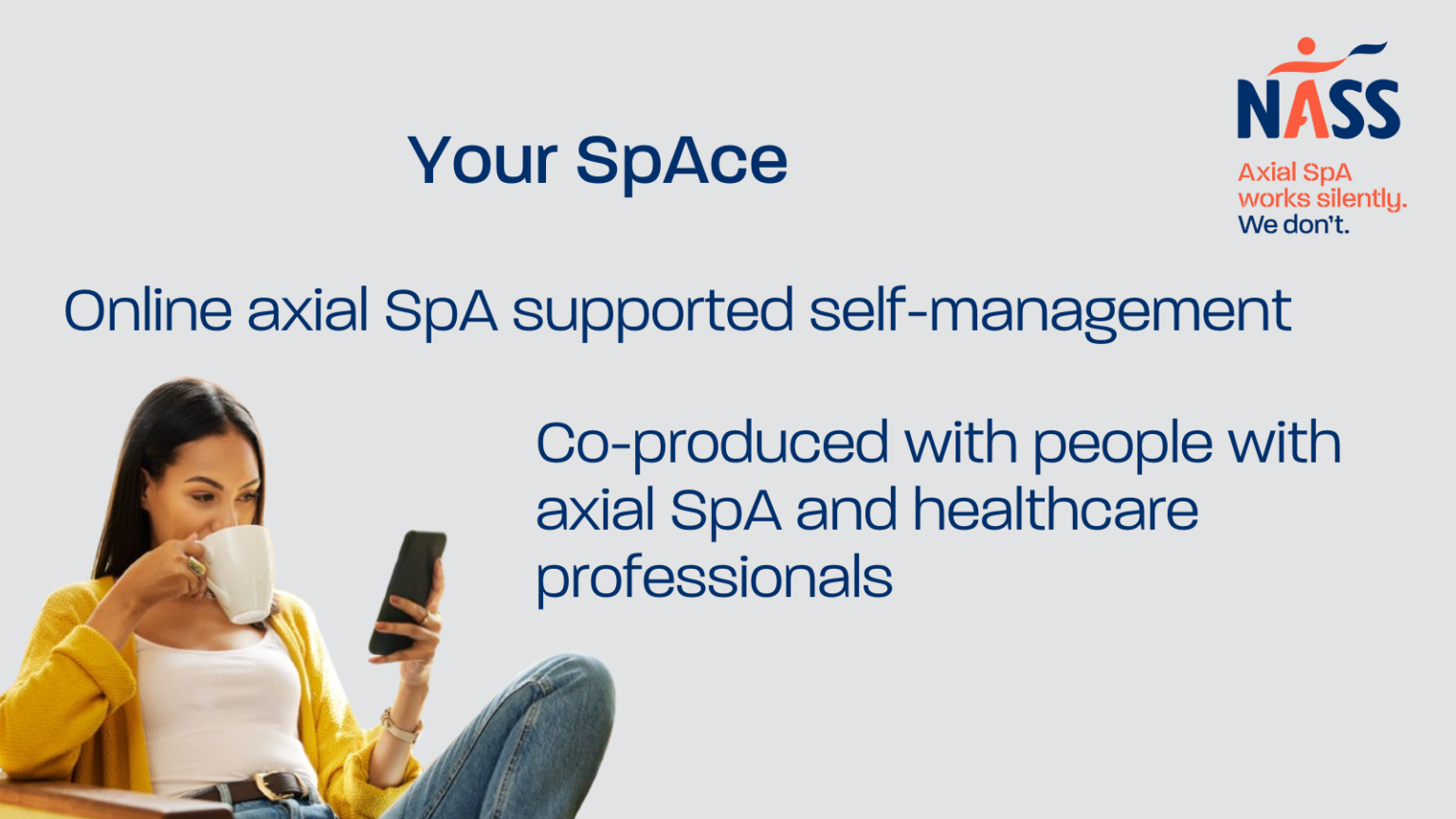 Your SpAce: Support for Axial SpA self-management - NASS